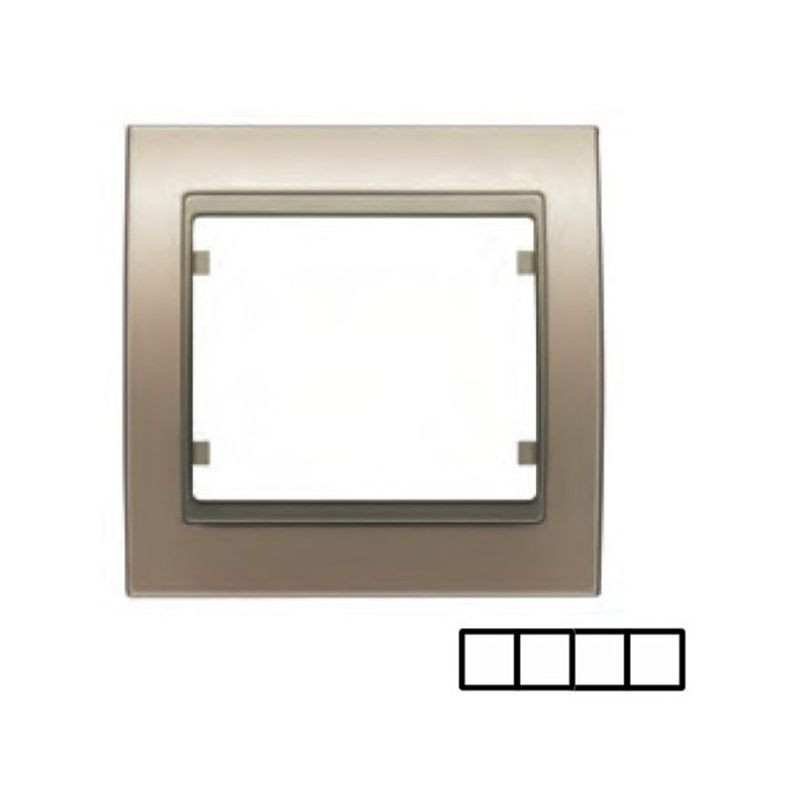 22004-BN MARCO IV ELEMENTOS HORIZONTAL ZAMAK